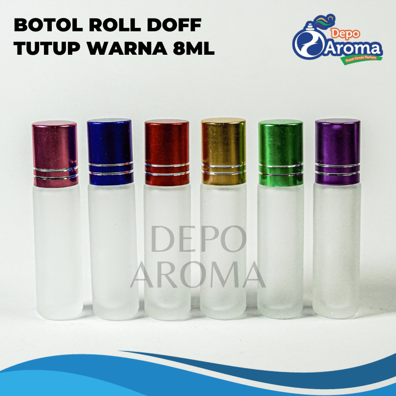 Roll Doff 8Ml Tutup Warna | Grosir Parfum Depo Aroma